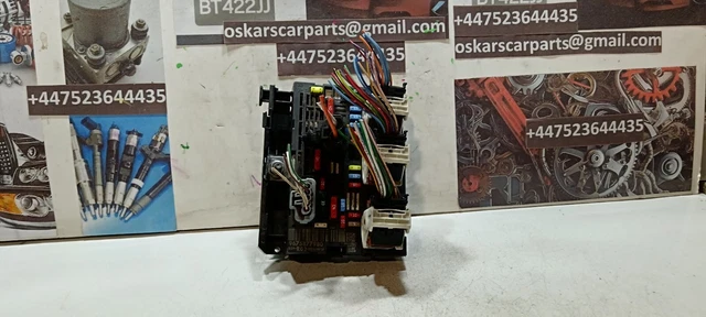 PEUGEOT CITROEN FUSE BOX 9675877980 BSM R02 With Plugs. Tested £30.00 ...