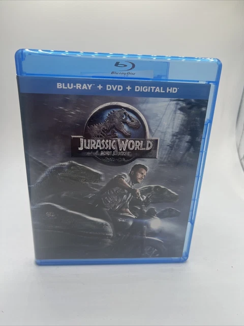 Jurassic World Blu Ray Dvd Chris Pratt Bryce Dallas Howard 599 5306