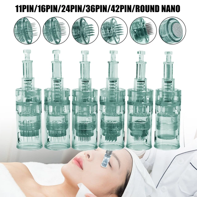 MICRONEEDLING NADELN ERSATZKÖPFE Für Dermapen Ultima M8 Gerät 11 bis 42 ...