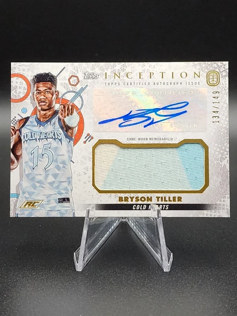 2022-23 TOPPS INCEPTION OTE IARC-BT2 BRYSON TILLE /149 Cold Hearts EUR ...
