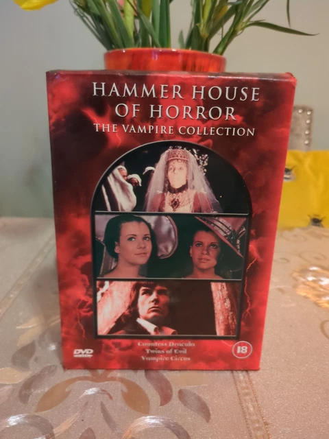 HAMMER HOUSE OF Horror: Vampire Collection - 3-disc DVD Set Region 2 ...