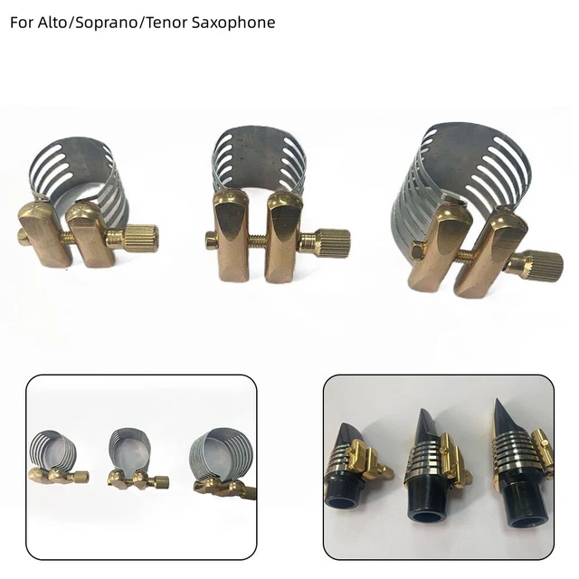 CLIP EMBOUT BUCCAL de saxophone professionnel con?u pour une exp??rience de jeu EUR 19,68 ...