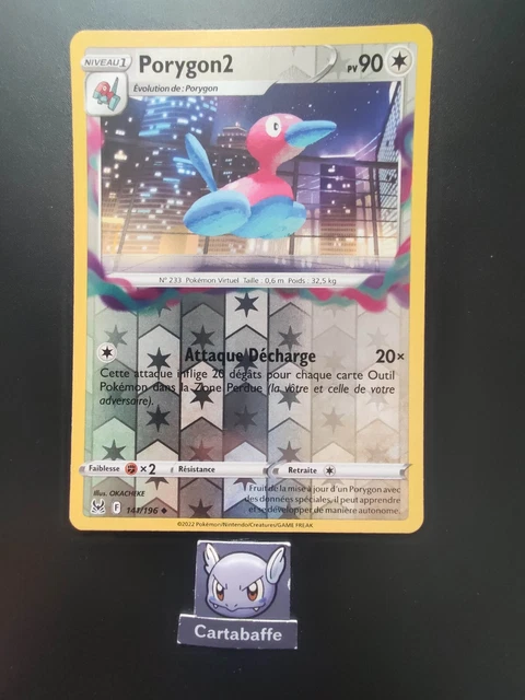 CARTE POKÉMON PORYGON2 141/196 Reverse EB11 Origine Perdue NEUF EUR 1,90 - PicClick FR