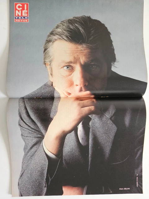 CINE TELE REVUE magazine May 9, 1985 Alain Delon £8.30 - PicClick UK