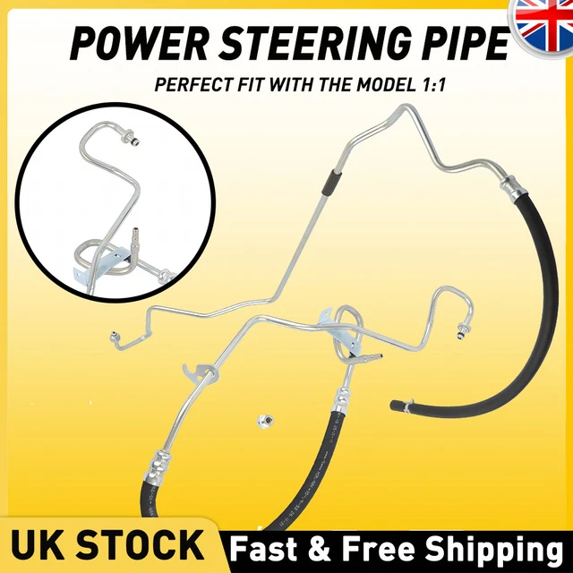 HIGH & LOW Pressure Power Steering Pipe Set 1722808 For Ford Transit ...