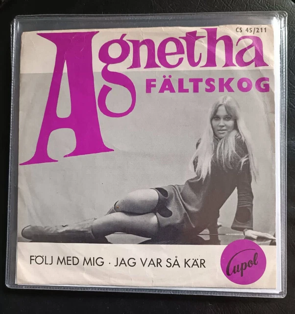 AGNETHA FALTSKOG Jag Var sa kar 1967 /Folj Med Mig EUR 40,00 - PicClick IT