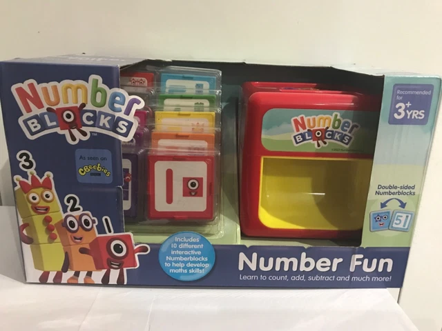 NUMBERBLOCKS NUMBER FUN as seen in CBeebies - new EUR 25,56 - PicClick DE