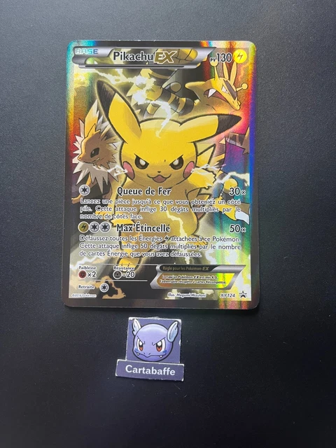 CARTE POKÉMON PIKACHU EX XY124 Full Art Promo XY Générations EUR 49,85 ...