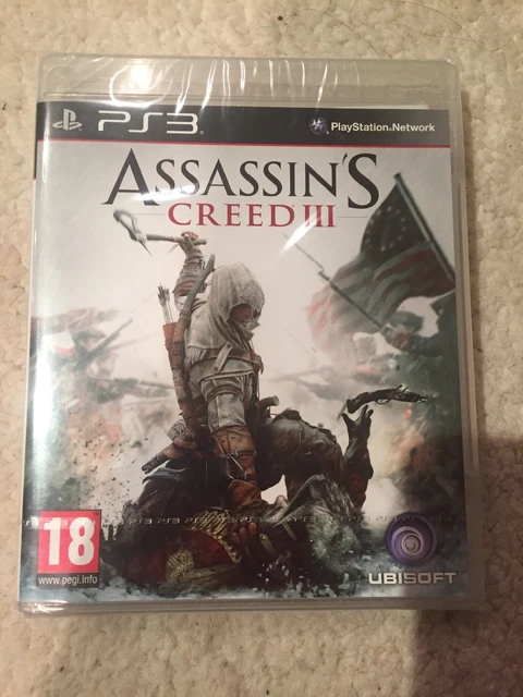 PS3 ASSASSIN’S CREED 3 Game- New £9.99 - PicClick UK