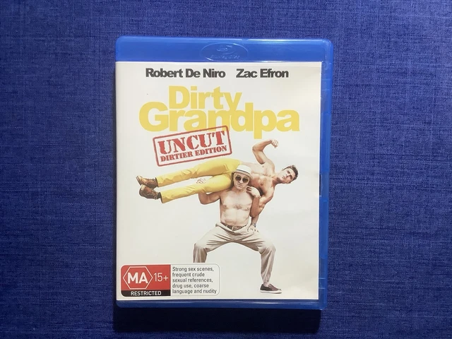 DIRTY GRANDPA (BLU-RAY, 2016) Robert De Niro , Zac Efron - Like New ...
