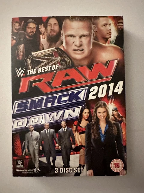 USED DVD WWE The Best of Raw & SmackDown 2014 - 3 Disc Set £2.00 ...