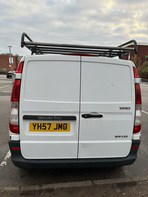 2007 MERCEDES BENZ Vito 109 2.1CDI SWB Panel Van 57 plate, mot & roof ...