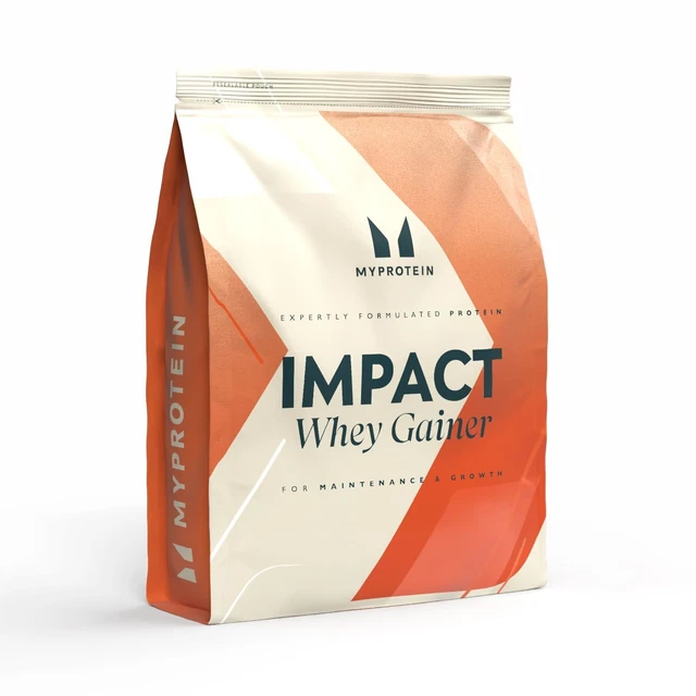 MYPROTEIN IMPACT WHEY Gainer | Strawberry - 2.5 kg | Mass Powder Weight ...