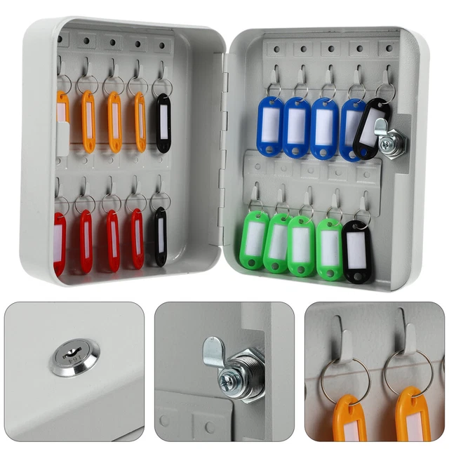 KEY BOX WALL Storage Cabinet Holder Mount Organizer Hanging £31.64 ...