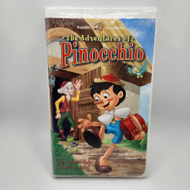 THE ADVENTURES OF Pinocchio (VHS, 2001, Warner) Clam Shell Sealed Very Rare £91.18 - PicClick UK
