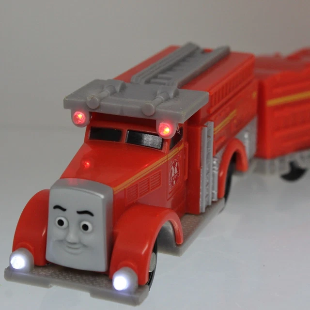 LIGHT-UP MOTORIZED TALKING Flynn Thomas and Friends Trackmaster custom ...