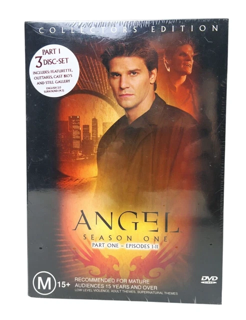 ANGEL SEASON 1 Part 1 DVD Box Set Collectors Limited Edition 1-11 R4 ...