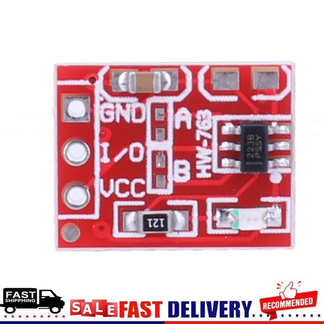 TTP223 BUTTON SENSOR Module Capacitor Type Touch Switch Sensor Self Locking £3.71 - PicClick UK