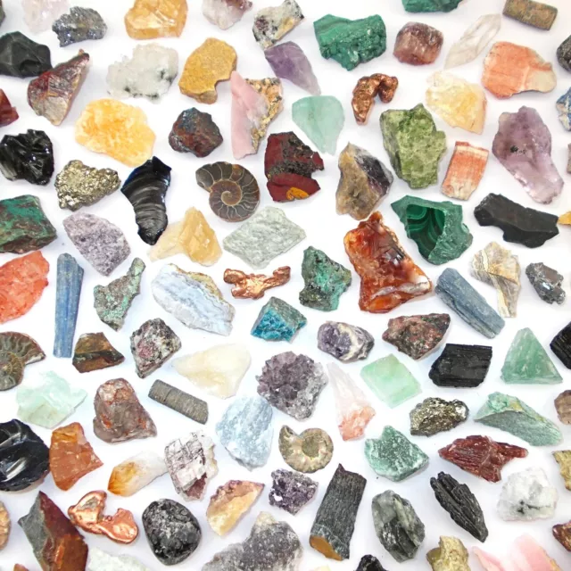 CRYSTAL NATURAL ROUGH STONE MINERAL SPECIMEN 10g PICK N MIX Fossils UK ...