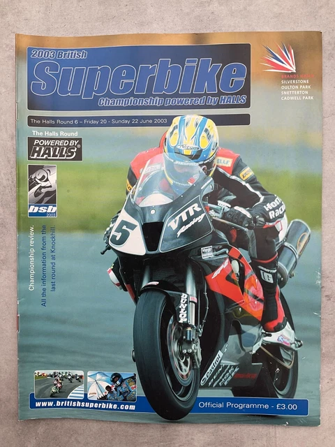 BRITISH SUPERBIKES CHAMPIONSHIP - Brands Hatch - 22 June 2003 - Race ...