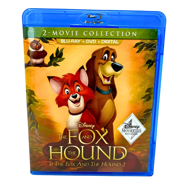 Fox And The Hound 2 Movie Collection Blu Ray Disney Classic Good