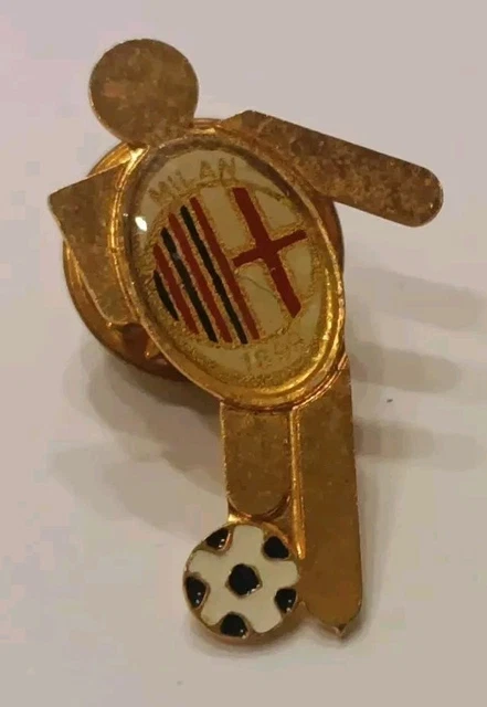 SPILLA PINS DISTINTIVO Stemma Simbolo Logo Badge Crest Club Ac Milan ...