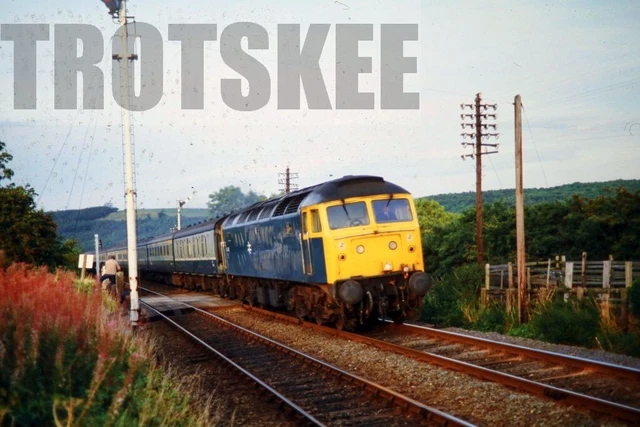 35MM SLIDE BR British Railways Diesel Loco Class 47 47463 1986 Original ...
