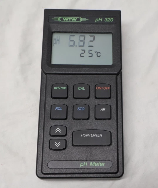 WTW PH320 - pH Meter - gebraucht, Batteriekontakte ? - Funktion ? ;S5 ...