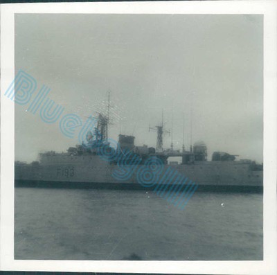 ROYAL NAVY FRIGATE HMS Rocket Portsmouth 1963 3.5 x 3.5 inches £6.35 ...