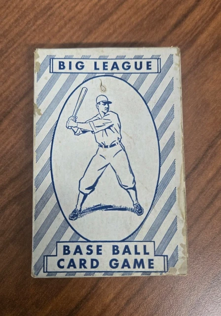 BIG LEAGUE BASEBALL 1949 Card Game Complete Box Inc Instructions, Score ...