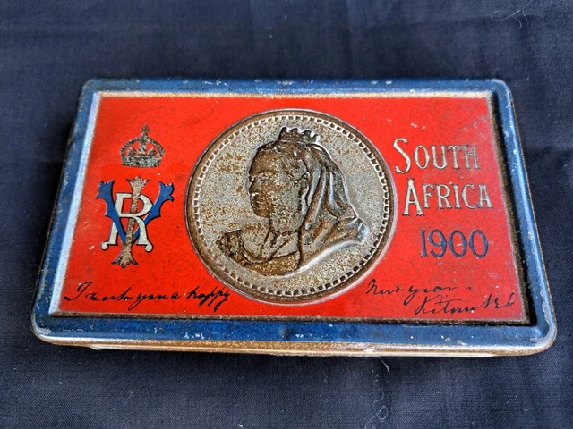 1900 BOER WAR Tin with Original Chocolate Pieces £182.70 - PicClick UK
