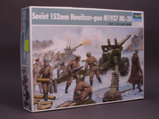 1/35 TRUMPETER SOVIET 152mm Howitzer-gun M1937 ML-20 - Bausatz - 02315 ...