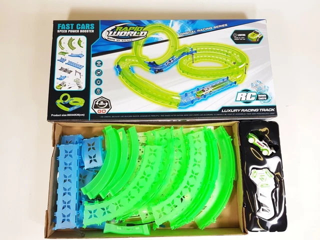 PRIME RC SLOT Car Racing Track Set Electric Remote Control Childrens ...