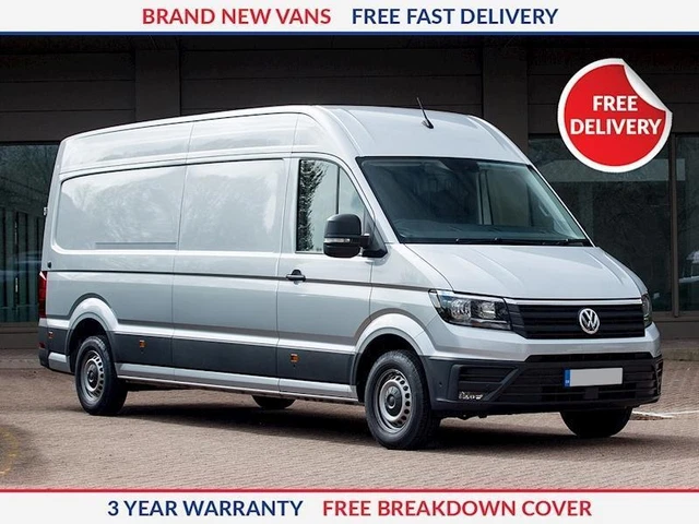 VOLKSWAGEN CRAFTER L4 H2 Extra-Long High Roof Panel Van XLWB Panel Van ...