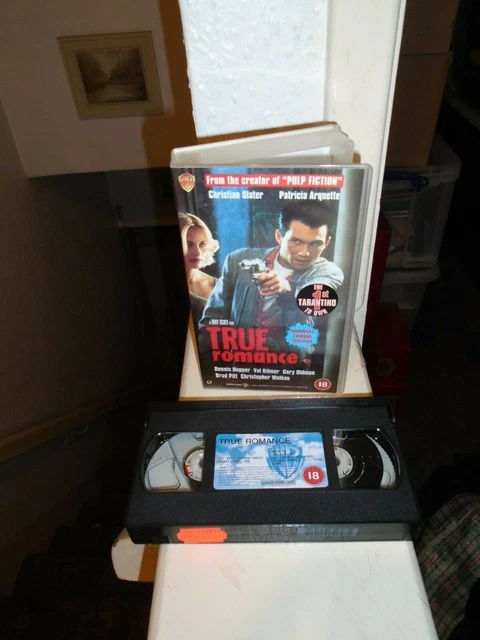 TRUE ROMANCE {VHS/PAL VIDEO}. TONY SCOTT, TARANTINO.18 cert £4.99 ...