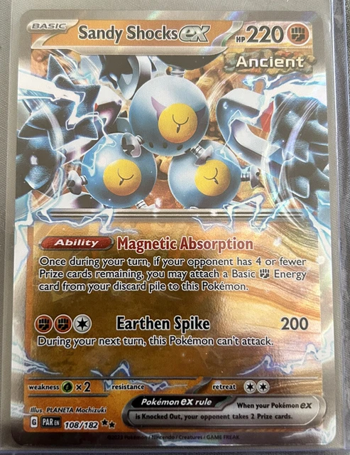 POKÉMON TCG SANDY Shocks ex Paradox Rift 228/182 Holo Ultra selten EUR ...