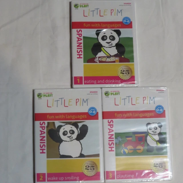 LITTLE PIM SPANISH : Disc 1 and Disc 2 & Disc 3) by Little Pim Co. (DVD ...