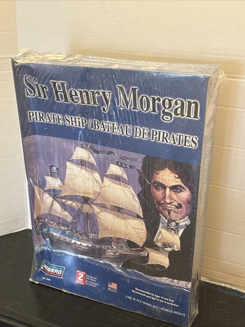 LINDBERG SIR HENRY Morgan Pirate Ship Model Kit No. 70859 - MIB $40.00 ...