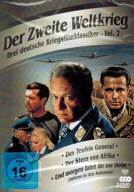 DVD NEU/OVP - Der Zweite Weltkrieg - Drei deutsche Kriegsfilmklassiker ...