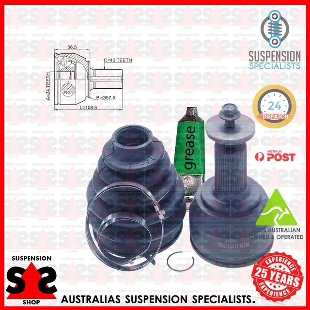 FRONT AXLE JOINT Kit, Drive Shaft Suit FORD Mondeo Iv Saloon (Ba7) 1.6 EcoBoost EUR 77,04 ...