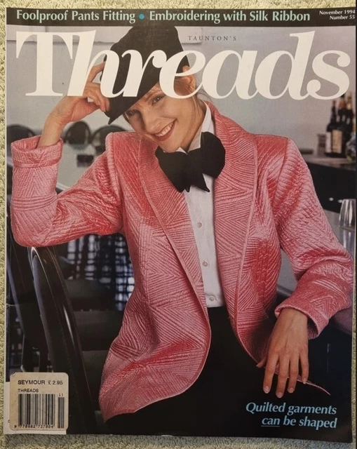 TAUNTON'S THREADS MAGAZINE - November 1994 Issue No.55 £6.95 - PicClick UK