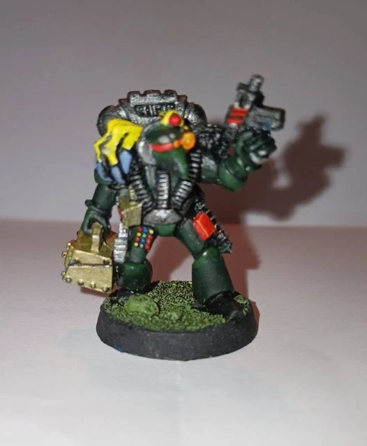 SPACE MARINE TECHMARINE Metal 40k Rogue Trader Citadel Tool Box Tech ...