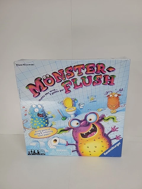 MONSTER FLUSH BOARD Game, By Ravensburger - Ships Today! £20.52 ...