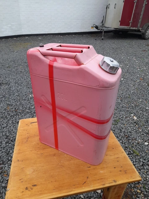 JERRY CAN 20L With Screw Cap. In Pink £9.99 - PicClick UK