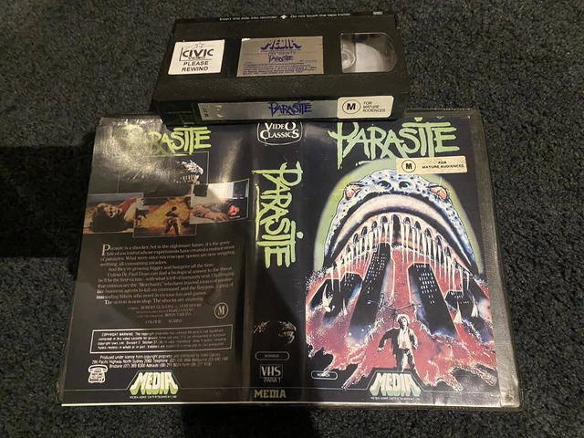 RARE/ PARASITE VHS/ Original Media/Video Classics Horror EUR 91,50 ...
