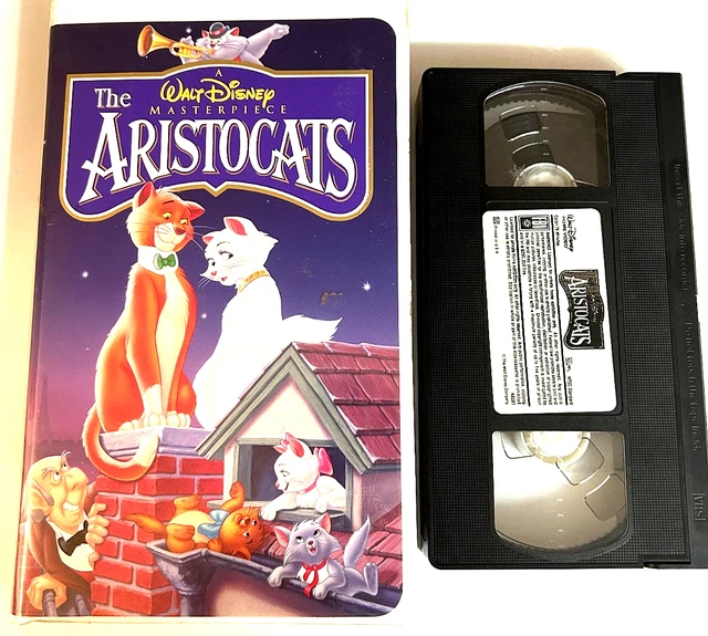THE ARISTOCATS VHS tape-Clam Shell Case/ Ships With Tracking £9.02 ...