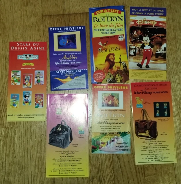 1994 WALT DISNEY Home Video VHS Catalog Booklet £25.85 - PicClick UK