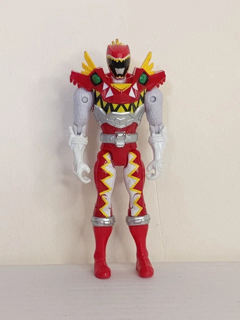 POWER RANGERS DINO Charge Battle Red Ranger Figure T-Rex 5.5" £5.99 ...