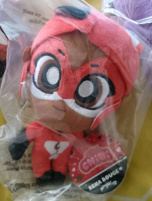 MIRACULOUS LADYBUG CHIBI RENA ROUGE Deluxe Plush Teddy By PLAYMATES ...