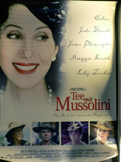 TEE MIT MUSSOLINI - Cher - Maggie Smith - Filmposter A1 84x60cm gerollt ...